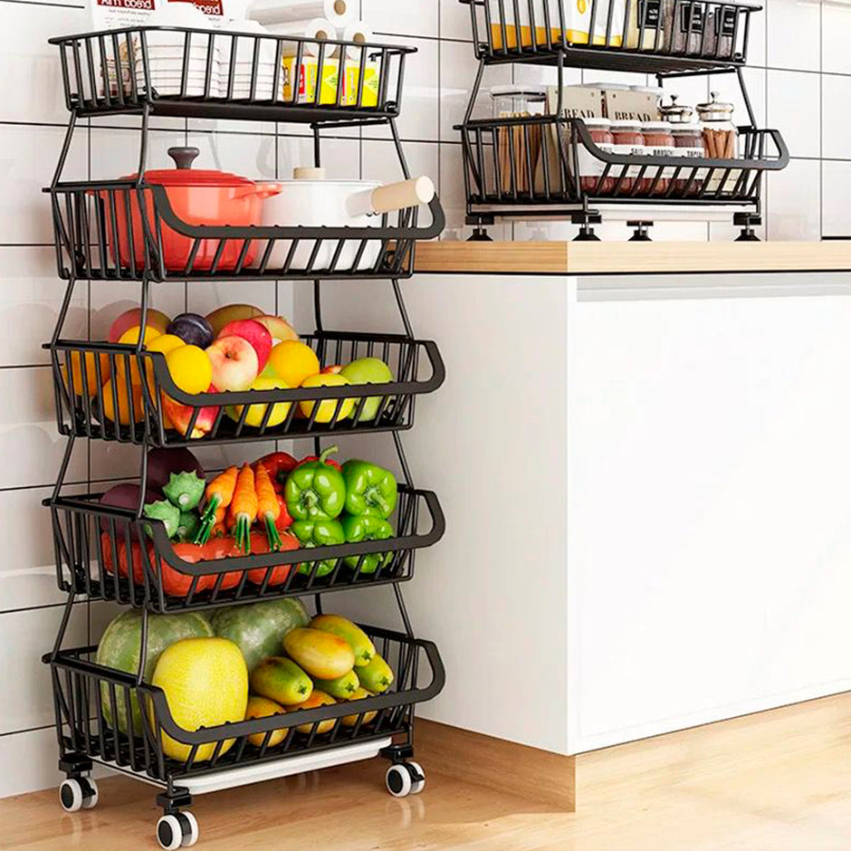 Carritos verdulero y fruteros de cocina - Enkasa – enkasa.pe